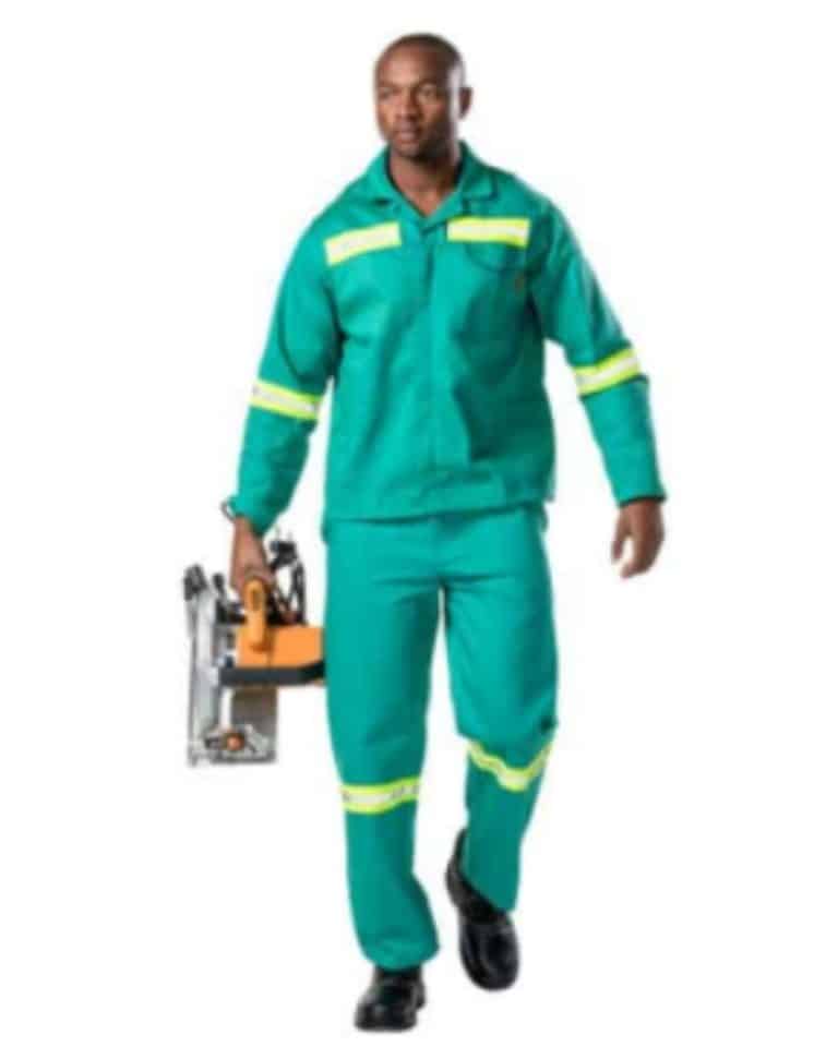 Dromex D59 Fern Green Flame Conti Jacket With Reflective - ZDI - Safety ...