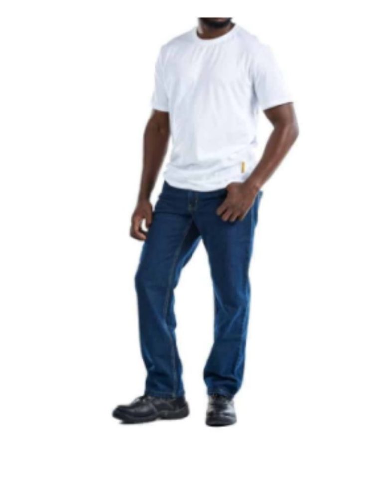 Dromex 100% Cotton Denim Blue Jeans (Five Pockets) - ZDI - Safety PPE ...