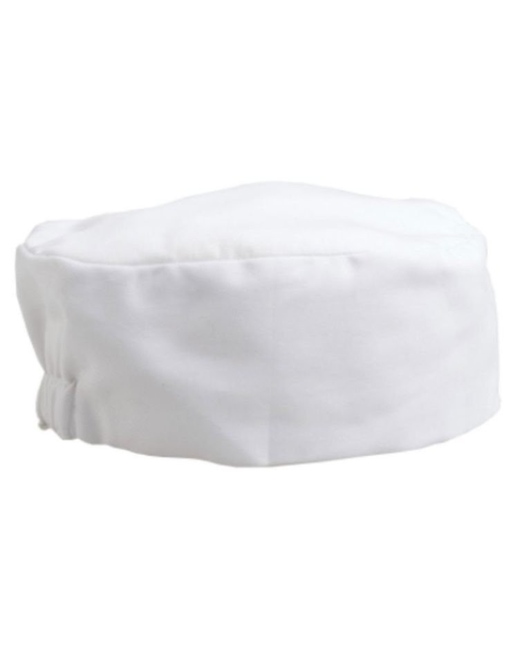 Javlin Chef Beanie Hat / Deli Cap Elastic Back Black White - ZDI ...