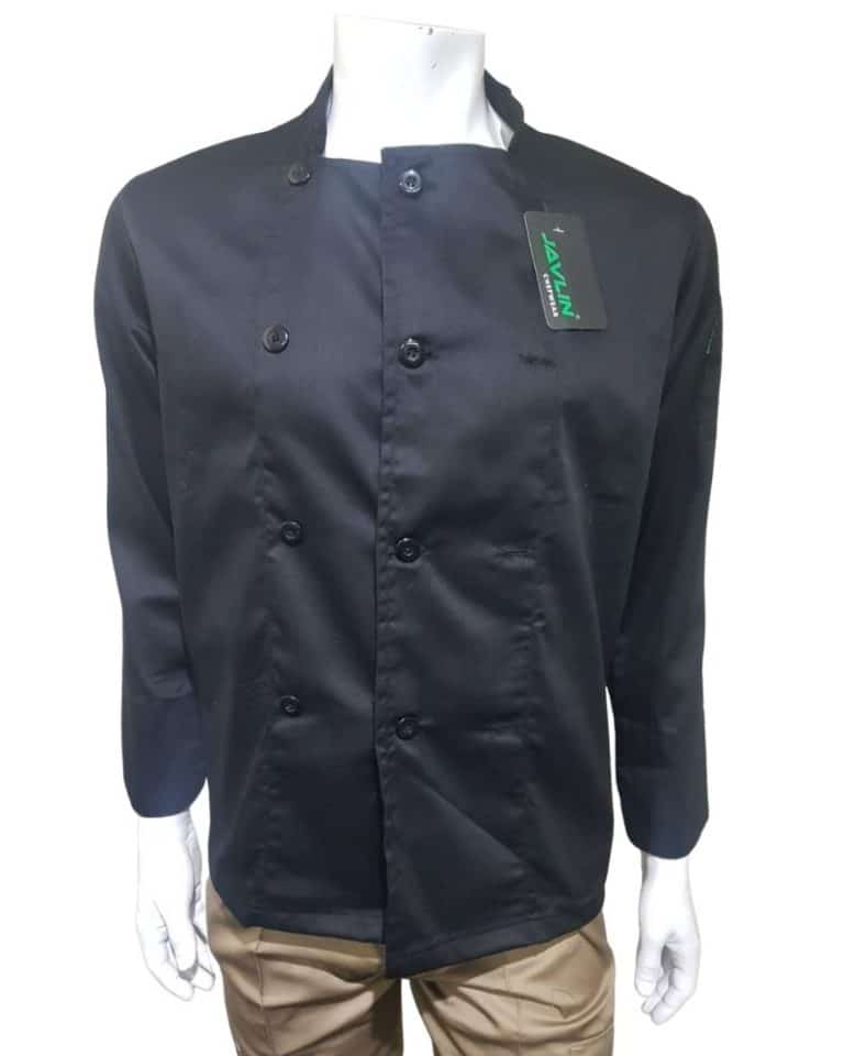 Long Sleeve Chef Jacket Double Breasted L/S - 80/20 Polycotton - ZDI ...