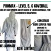 Dromex Promax C4000 Coverall Ultrasonic Yellow M‑3XL Type3/4/5/6 - ZDI ...