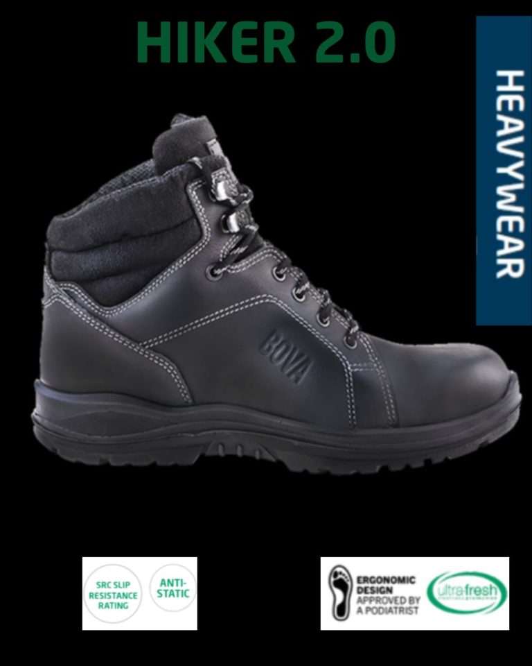 Bova 21013 Hiker Advanced Comfort Safety Boot - ZDI - Safety PPE & Uniforms Wholesaler Since 2018