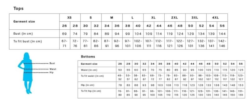 SIZING GUIDE - ZDI - Safety PPE & Uniforms Wholesaler Since 2018