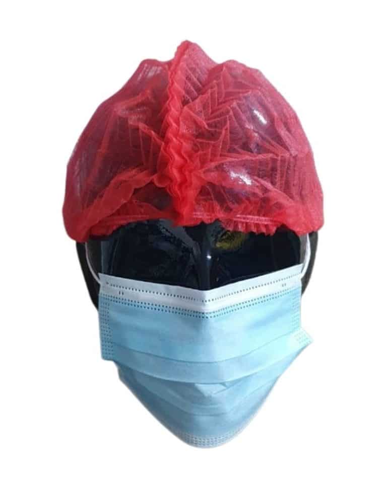 18" Mop Caps Single Stitch Per Pack Of 100 - Hair Nets - ZDI - Safety ...