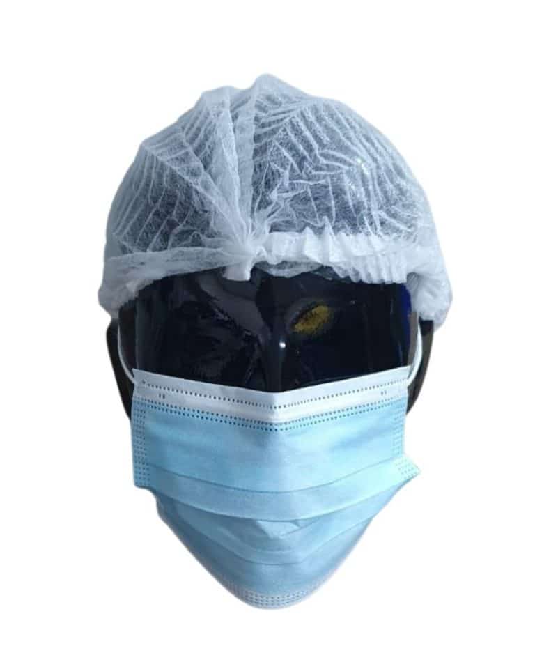 18" Mop Caps Single Stitch Per Pack Of 100 - Hair Nets - ZDI - Safety ...