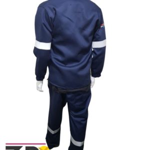 Dromex D59 Navy Blue Flame Acid Jacket With Reflective SABS Marked ...