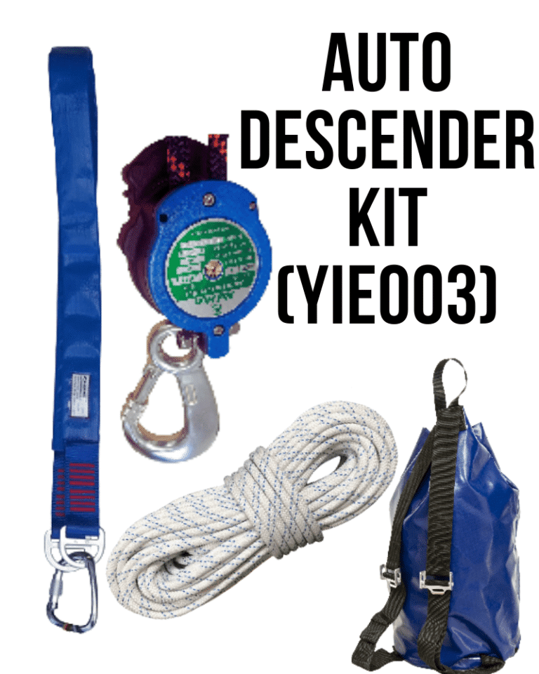 Auto Descender Kit (YIE003) - ZDI - Safety PPE & Uniforms Wholesaler ...