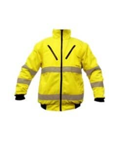 Pioneer V003 Hi‑Vis Bunny Jacket Detachable Orange/Lime S‑4XL ISO20471 ...