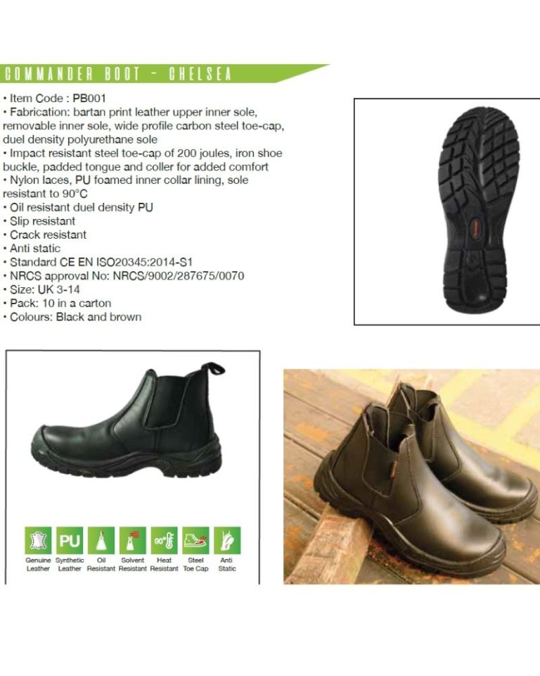 Pioneer Commander Chelsea Boots - ZDI - Safety PPE & Uniforms ...