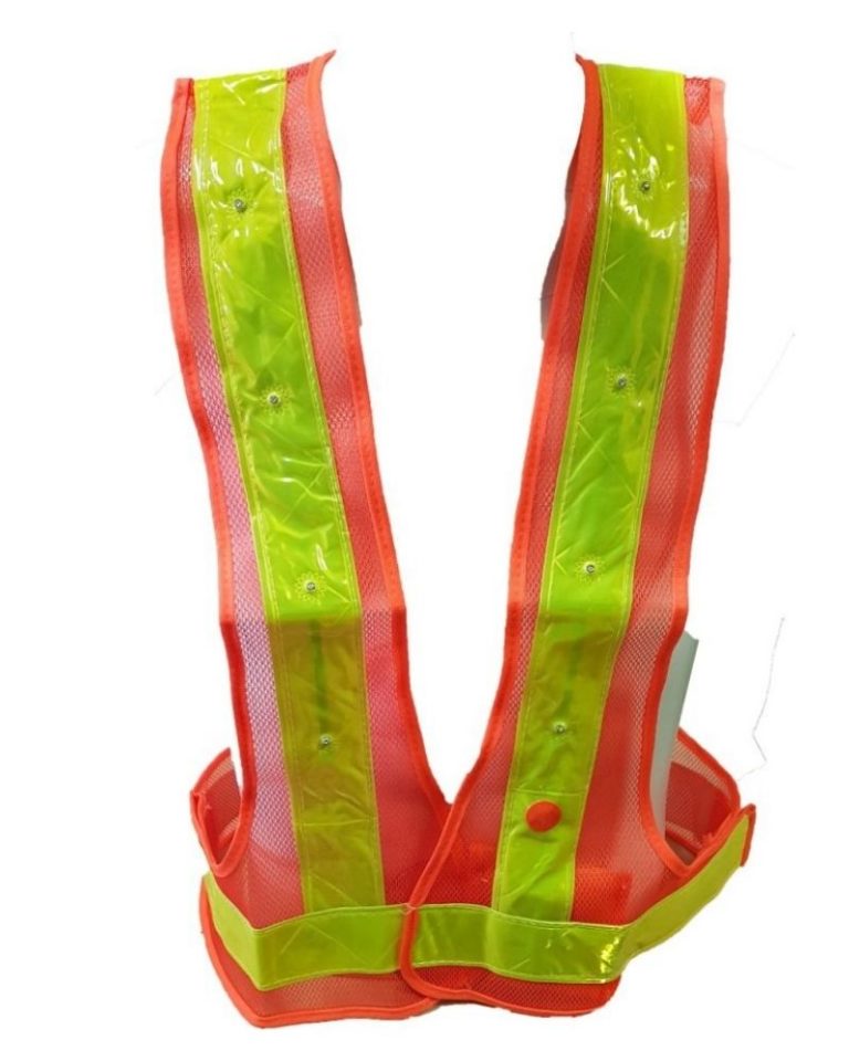 LED Light Reflector Vest - ZDI - Safety PPE & Uniforms Wholesaler Since ...