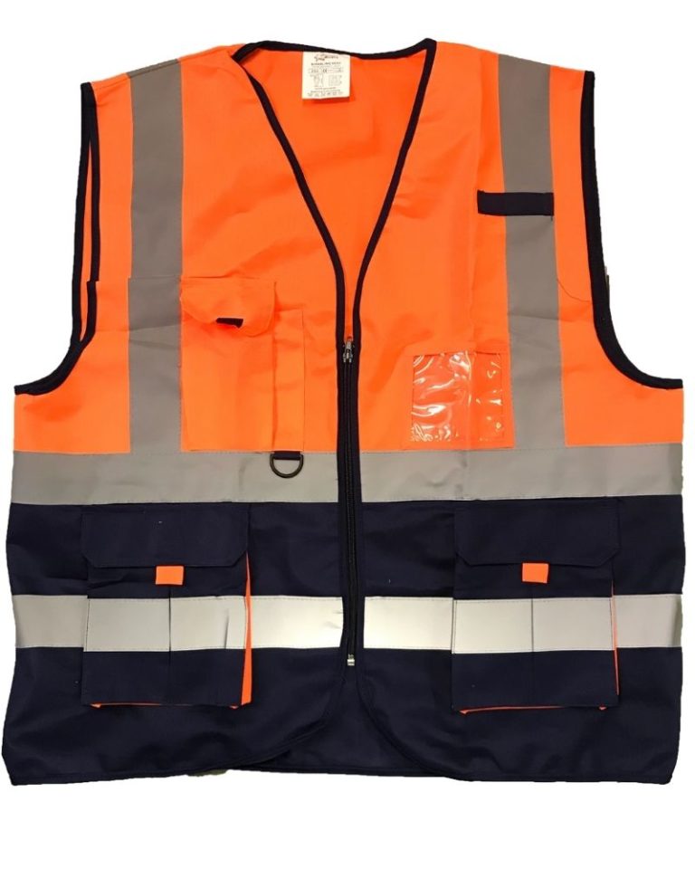 Two-Tone Signaling Reflective Vest - ZDI - Safety PPE & Uniforms ...
