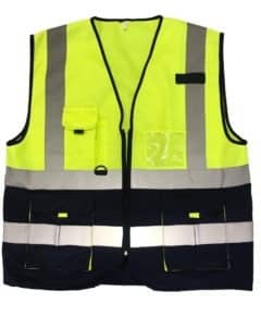 Two-Tone Signaling Reflective Vest - ZDI - Safety PPE & Uniforms ...