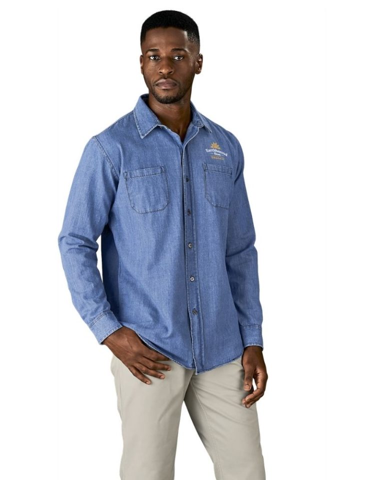 Mens Long Sleeve Eastwood DENIM Shirt - ZDI - Safety PPE & Uniforms ...