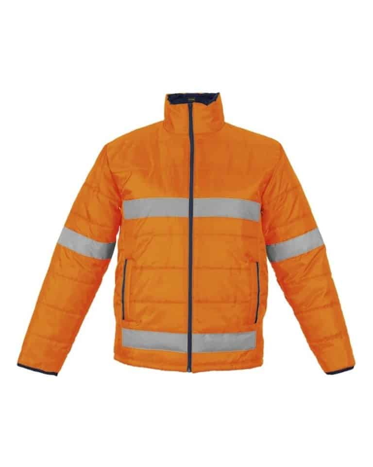 Puffer Hi Vis Reflective Jacket - ZDI - Safety PPE & Uniforms ...