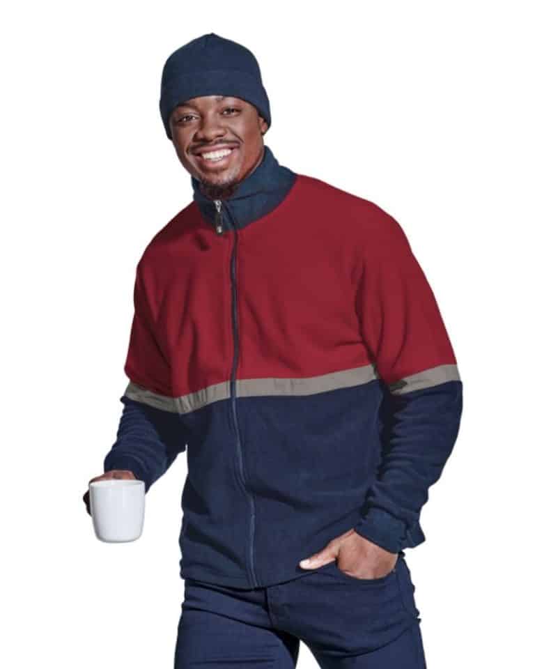 Quarry Two-Tone and Reflective Fleece Jacket - ZDI - Safety PPE ...