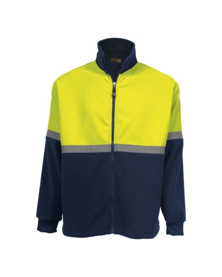 Quarry Two-Tone and Reflective Fleece Jacket - ZDI - Safety PPE ...
