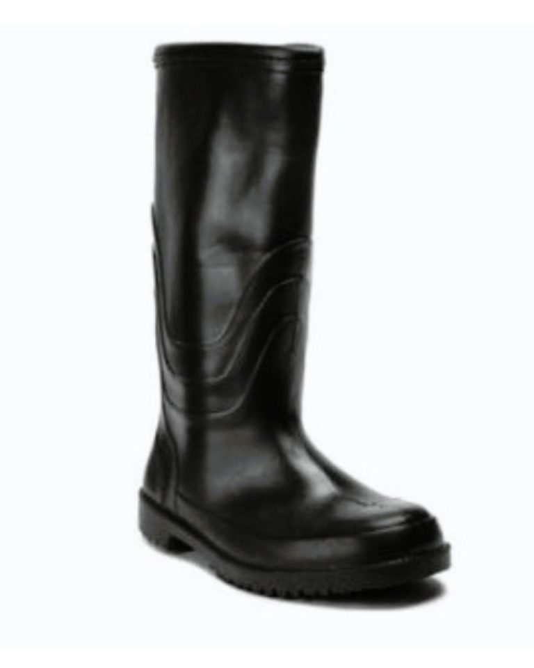 Black Gumboot Steel Toe Cap - ZDI - Safety PPE & Uniforms Wholesaler ...