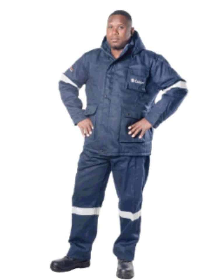 Eskom Spec- Jacket Utility Thermal D59 Flame and Acid Resistant - Navy ...