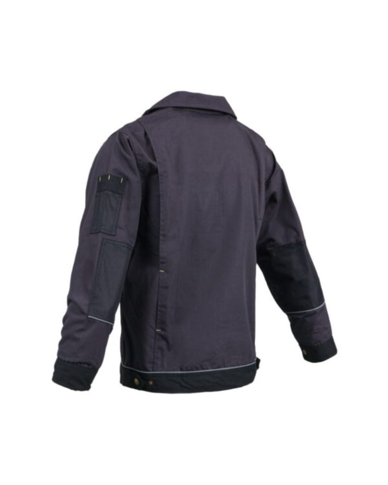 REBEL Tech Gear Jacket Gun Metal Grey - ZDI - Safety PPE & Uniforms ...