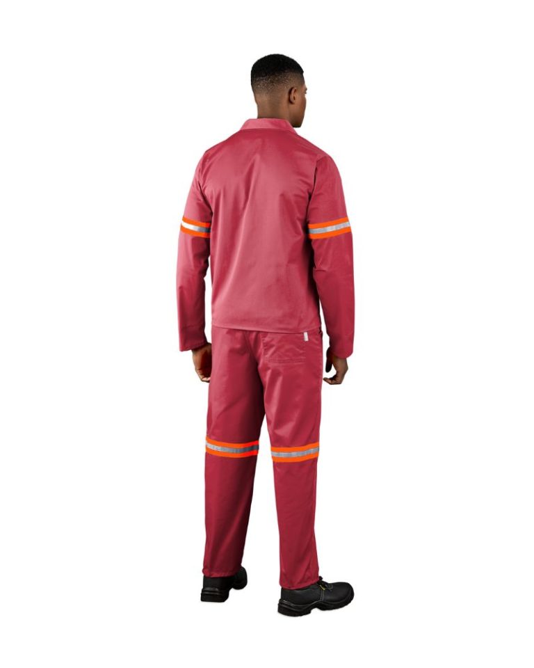 Trade Polycotton Conti Suit - ORANGE Reflective Arms & Legs - ZDI ...