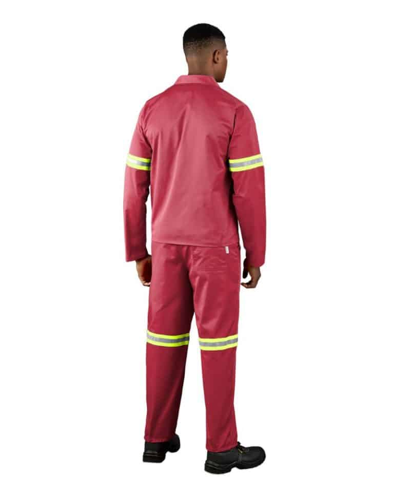 Trade Polycotton Conti Suit - YELLOW Reflective Arms and Legs - ZDI ...