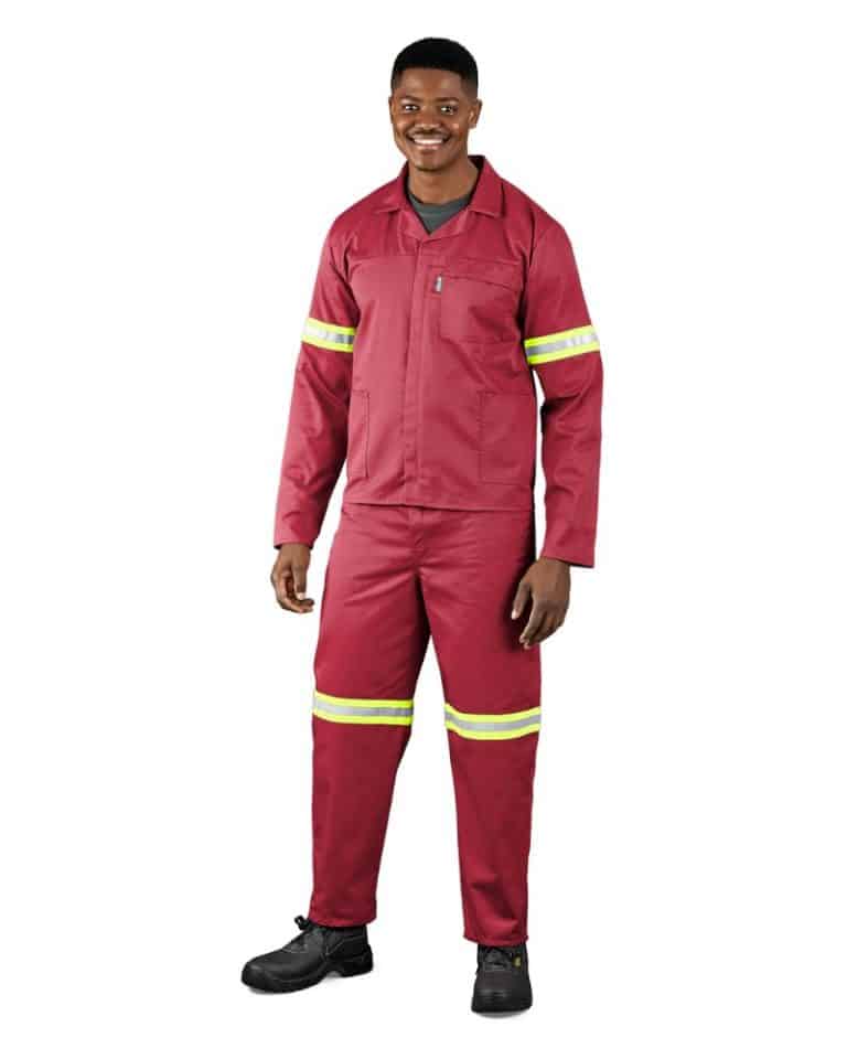 Trade Polycotton Conti Suit - YELLOW Reflective Arms and Legs - ZDI ...