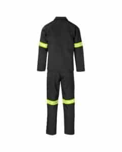 Trade Polycotton Conti Suit - YELLOW Reflective Arms and Legs - ZDI ...