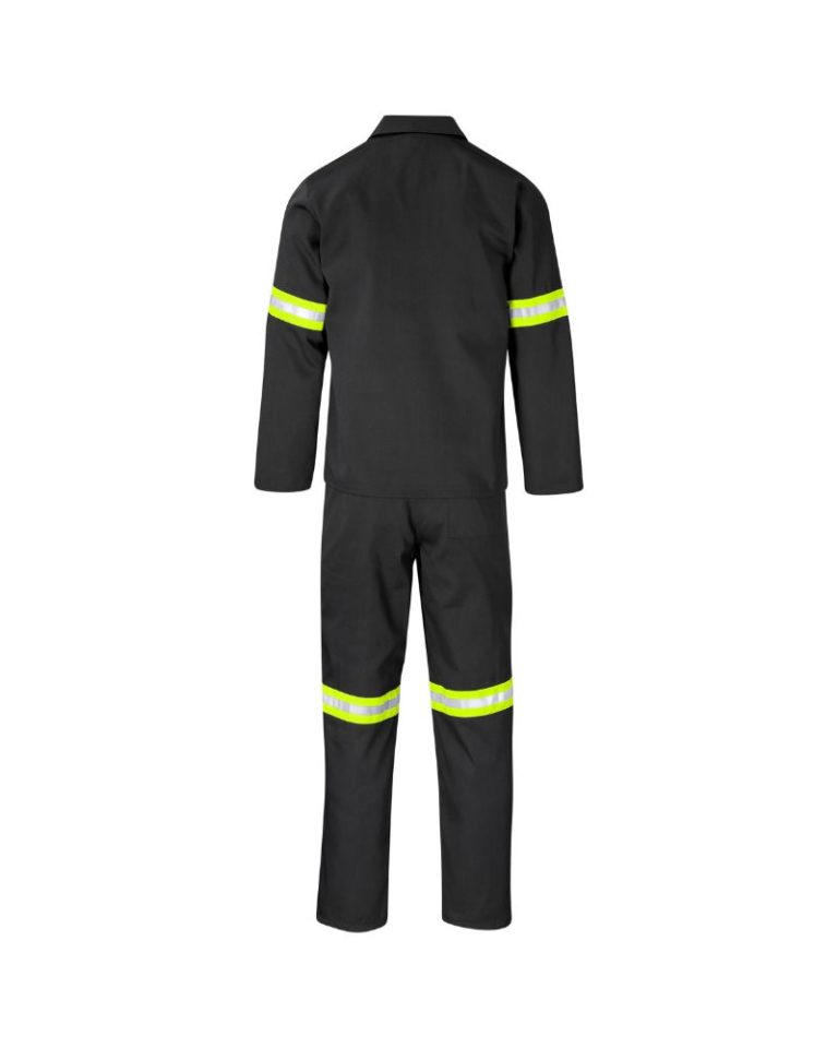 Trade Polycotton Conti Suit - YELLOW Reflective Arms and Legs - ZDI ...