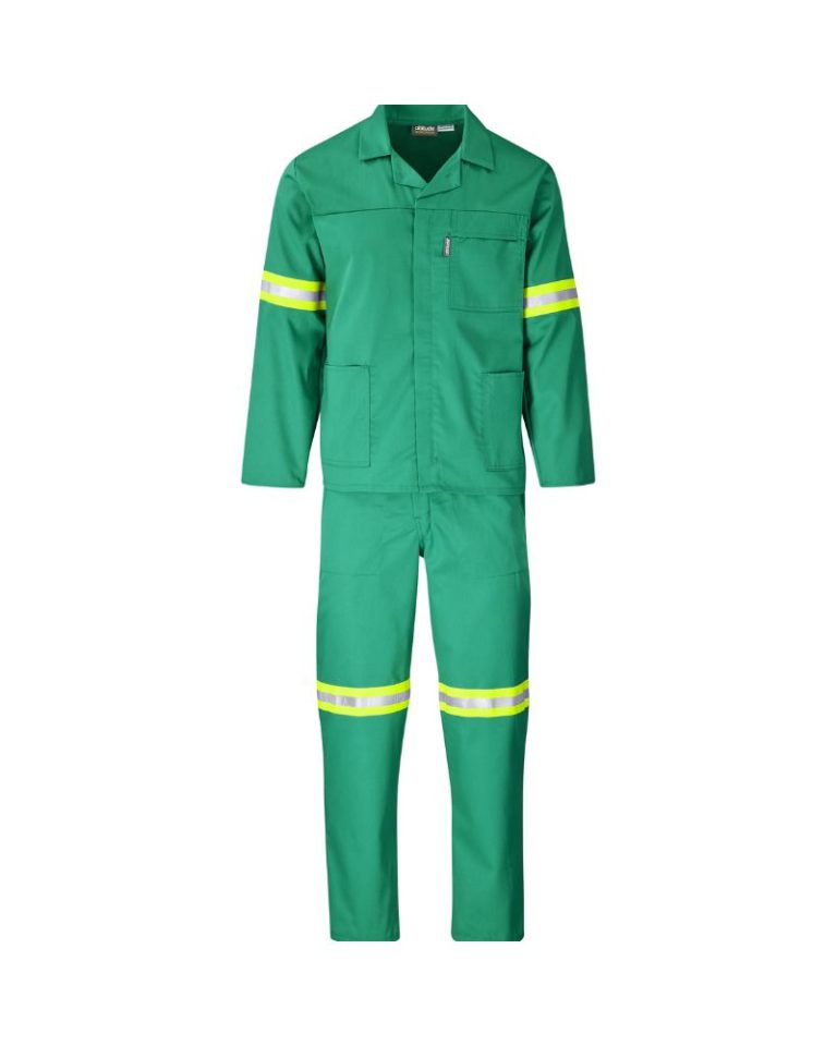 Trade Polycotton Conti Suit - YELLOW Reflective Arms and Legs - ZDI ...