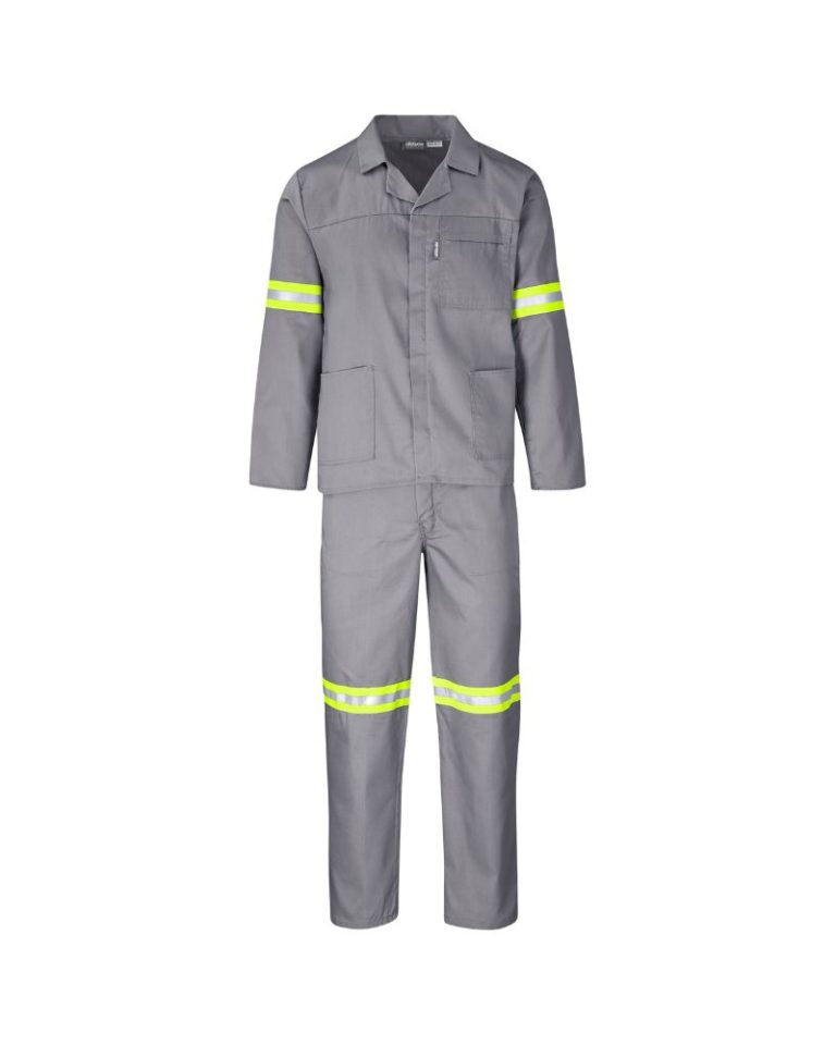 Trade Polycotton Conti Suit - YELLOW Reflective Arms and Legs - ZDI ...