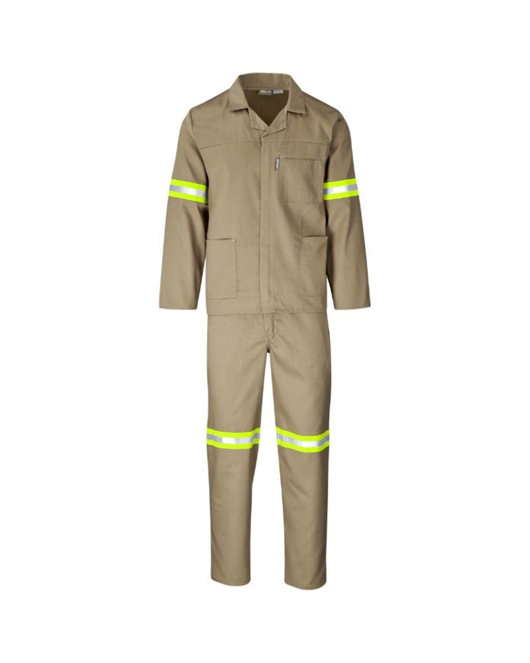 Trade Polycotton Conti Suit - YELLOW Reflective Arms and Legs - ZDI ...