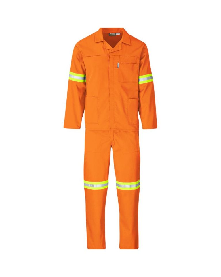 Trade Polycotton Conti Suit - YELLOW Reflective Arms and Legs - ZDI ...