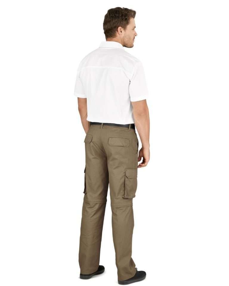 Mens Cargo Zip Off Pants - ZDI - Safety PPE & Uniforms Wholesaler Since ...