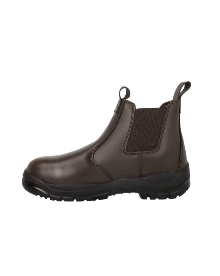 Hi‑Tec Chelsea Boots NSTC Non‑Steel Toe Cap Black Brown UK6‑14 NSTC ...