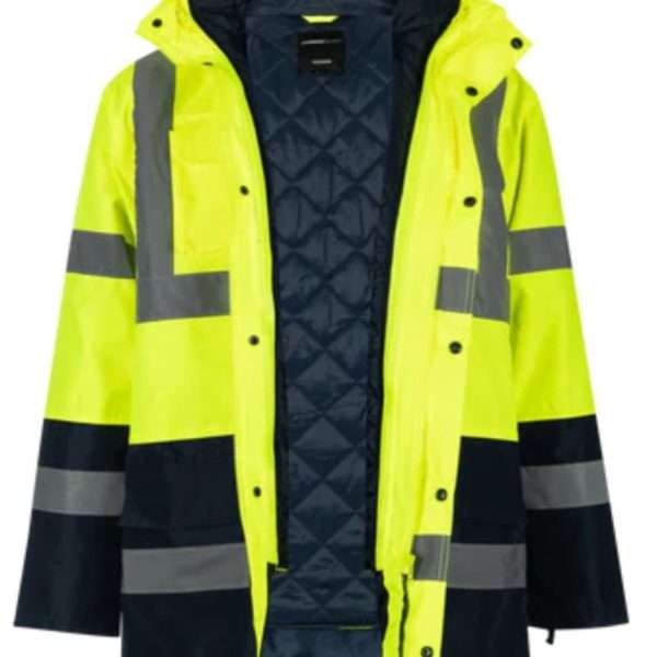 Watt Bunny Jacket Reflective Polycotton Blue–Orange S–5XL ISO - ZDI ...