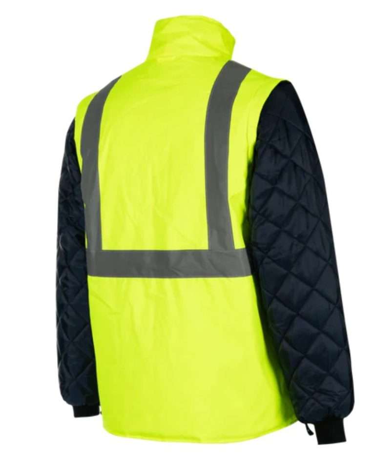 5 in 1 Parka Jacket Modular Parka Orange/Navy Yellow/Navy S‑3XL EN ISO ...