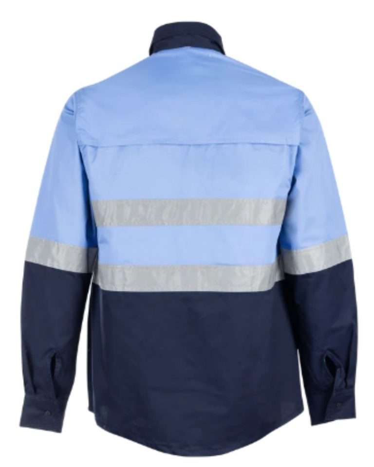 Reflective Long Sleeve Vented Utility Shirt - ZDI - Safety PPE ...