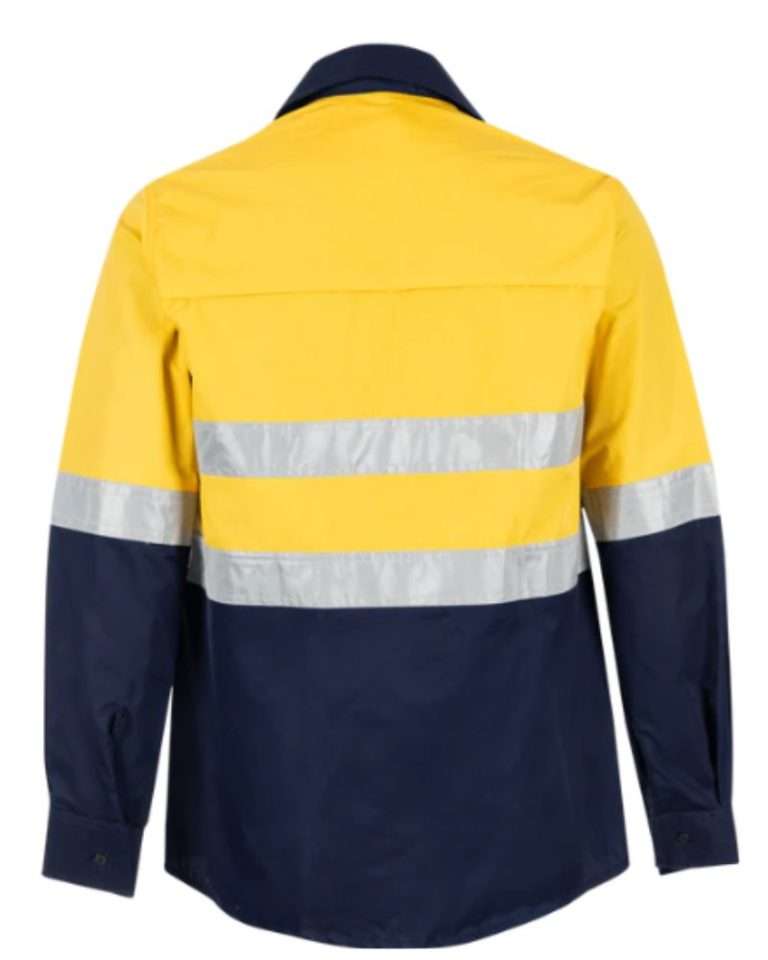 Reflective Long Sleeve Vented Utility Shirt - ZDI - Safety PPE ...