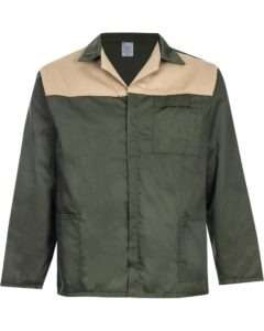 Two-toned conti-suit Khaki/Bottle Green - ZDI - Safety PPE & Uniforms ...