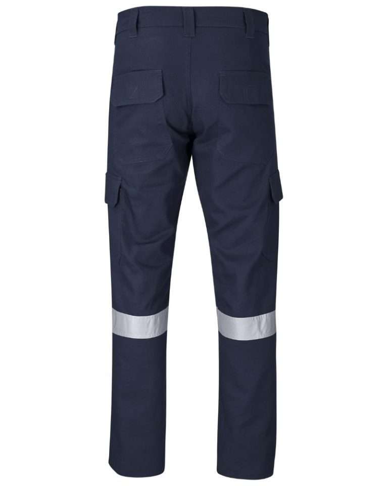 Supervisor Premium Cargo Reflective Pants 240GSM Cotton Navy UK28‑52 ...
