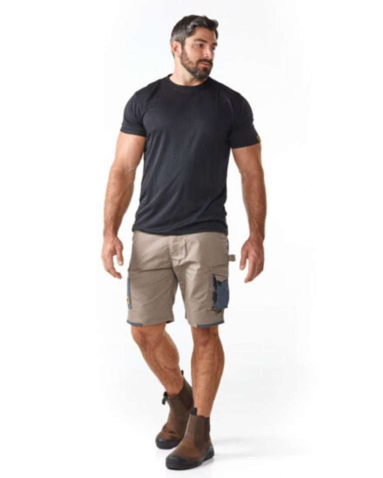 Dromex DW‑UTI‑SH Utility Shorts Cargo Khaki/Carbon 28‑50 - ZDI - Safety ...