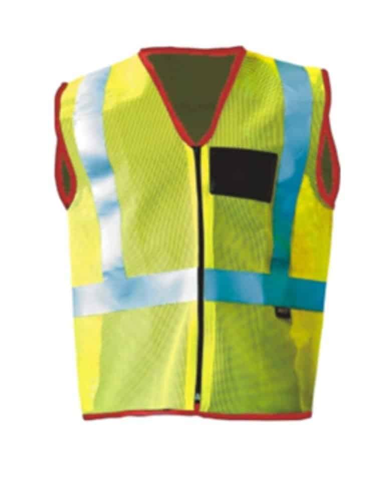 Anti-static vest with flame retardant silver tape - ZDI - Safety PPE ...