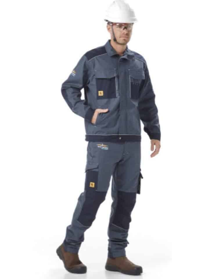 Dromex Airforce Blue Flame and Acid Utility Pants - ZDI - Safety PPE ...