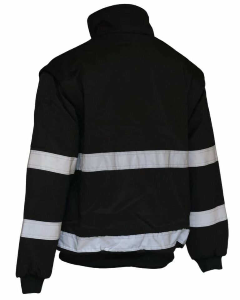 Black Hi-Viz Working Bunny Jacket - ZDI - Safety PPE & Uniforms ...