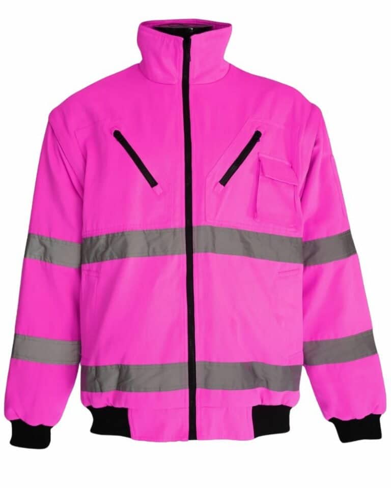 Pink Hi-Viz Working Bunny Jacket - ZDI - Safety PPE & Uniforms ...