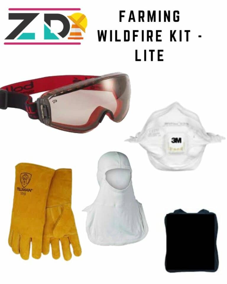 Wildfire Fire Fighting Kit - LITE - ZDI - Safety PPE & Uniforms ...