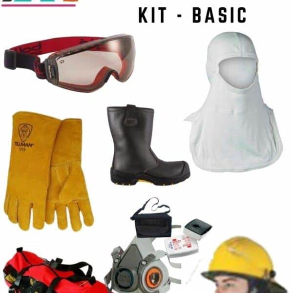 Bush Fire Helmet c/w Neck Protection & Visor - ZDI - Safety PPE ...