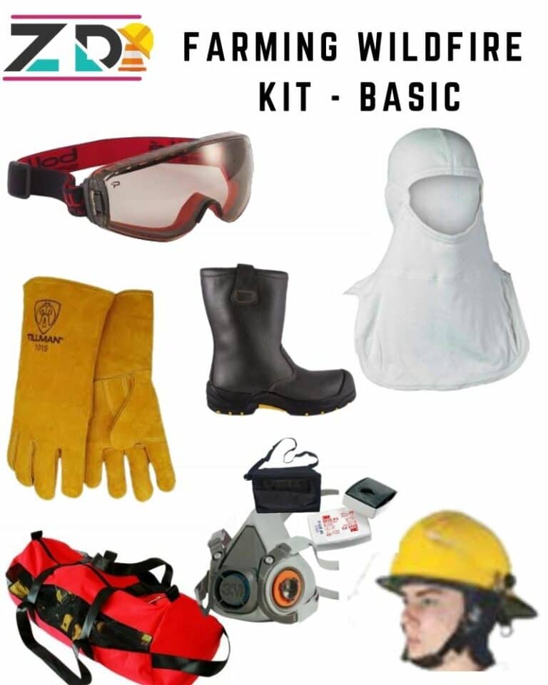 Wildfire Fire Fighting Kit - BASIC - ZDI - Safety PPE & Uniforms ...