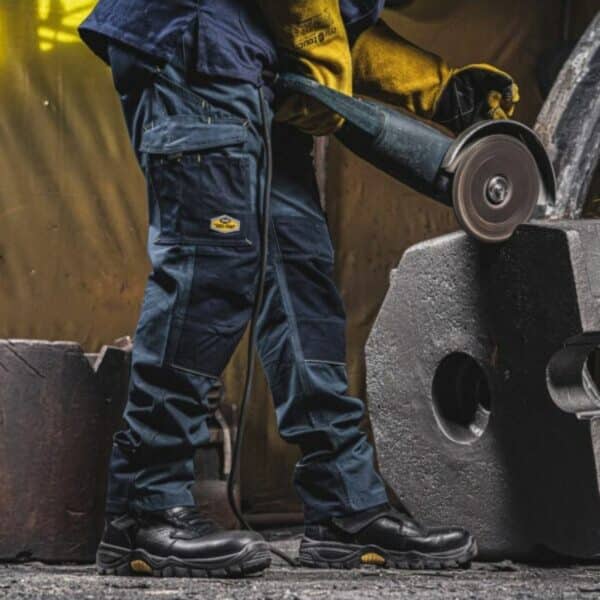 Dromex D59 Navy Blue Flame Acid Pants With Reflective SABS Marked - ZDI ...